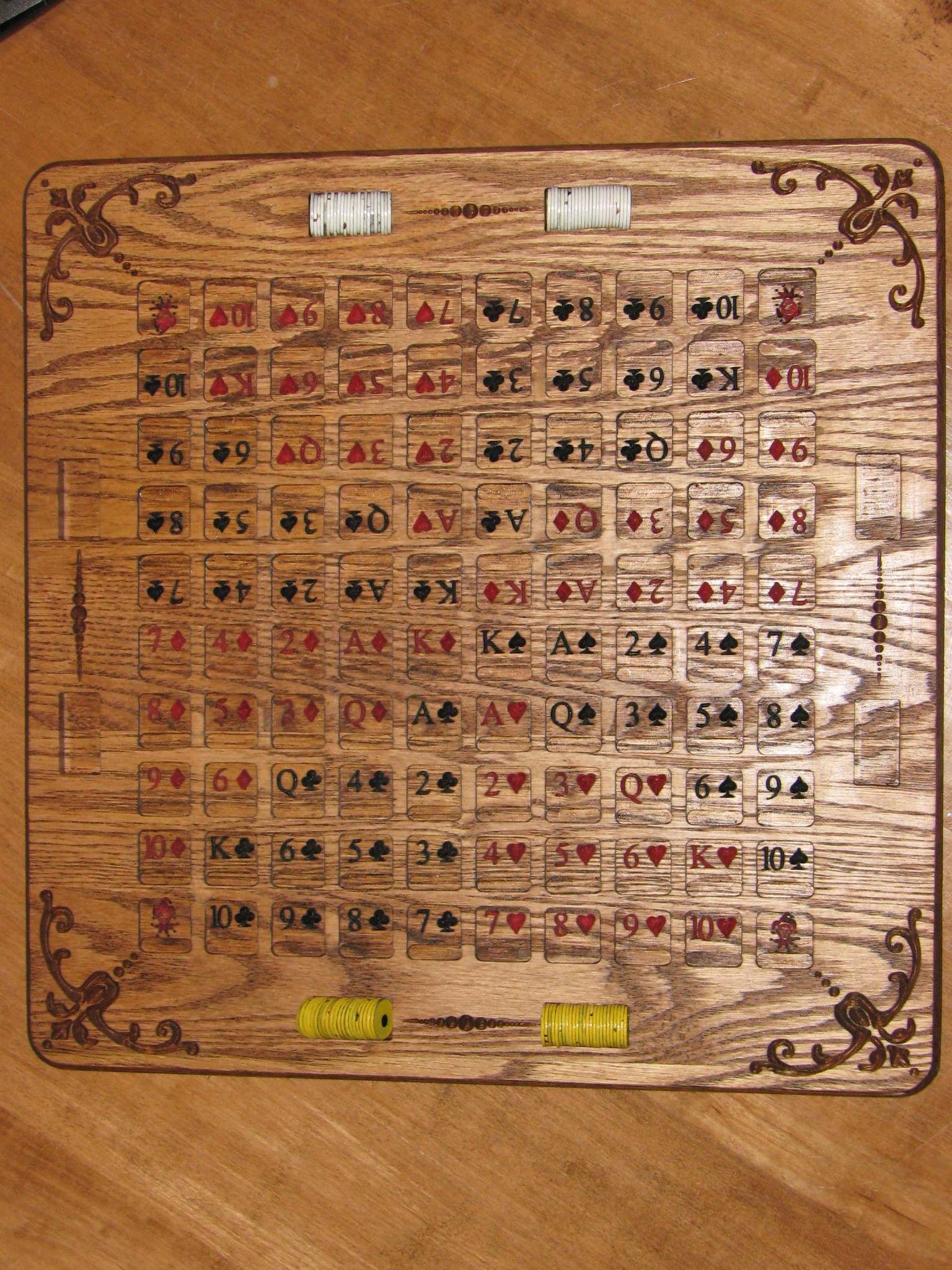 Custom wood games