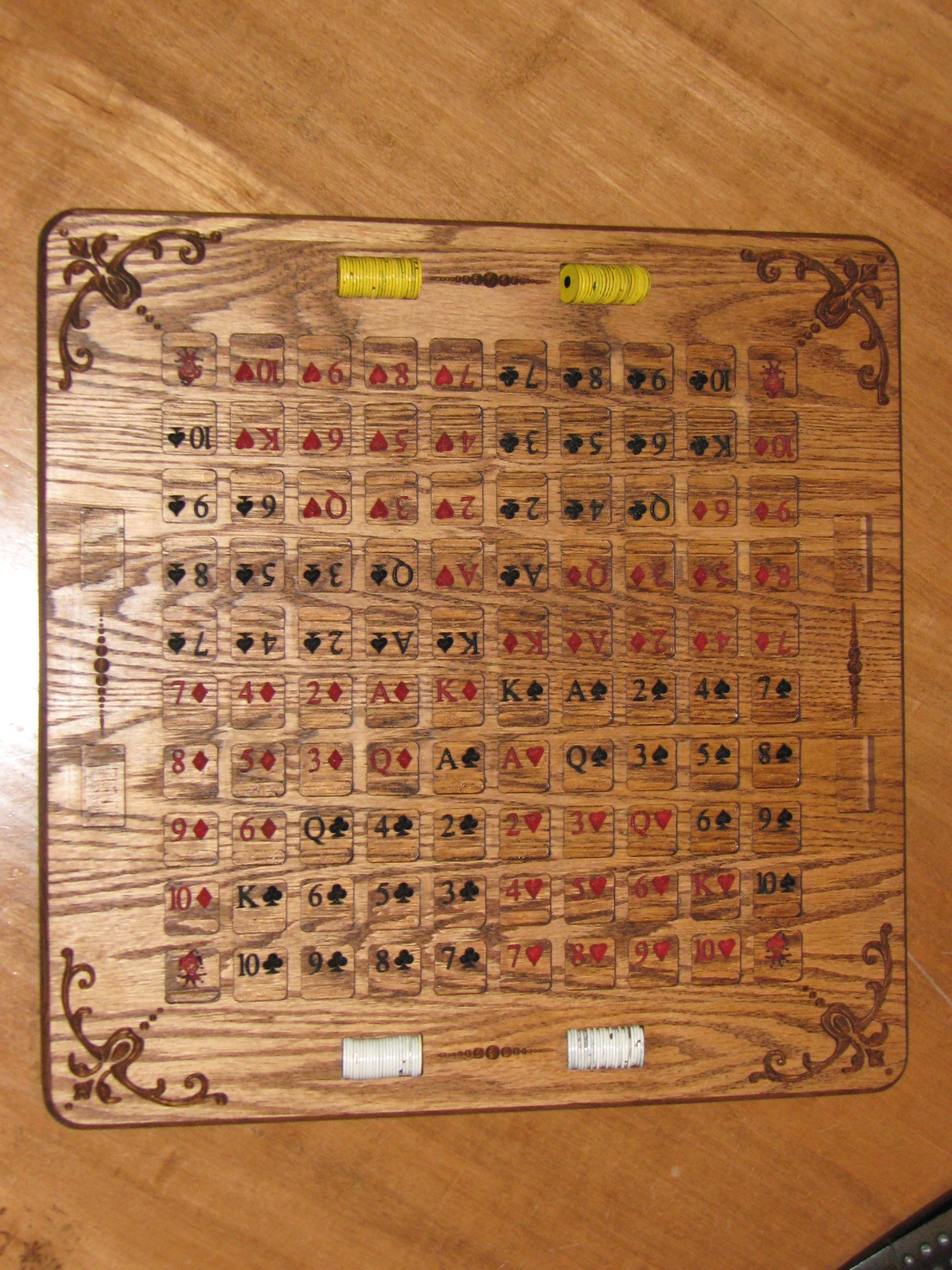 Custom wood games