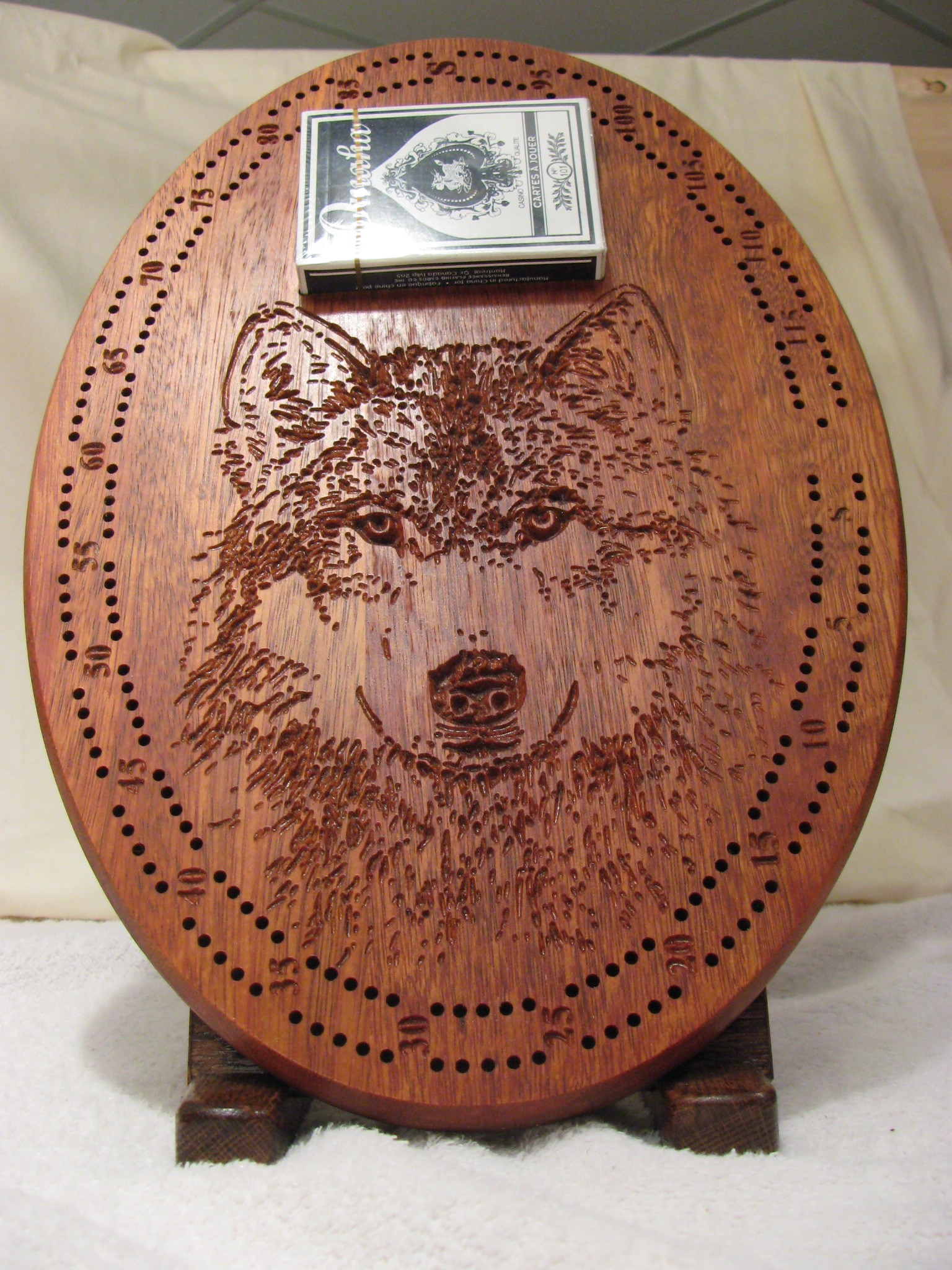 Custom wood games