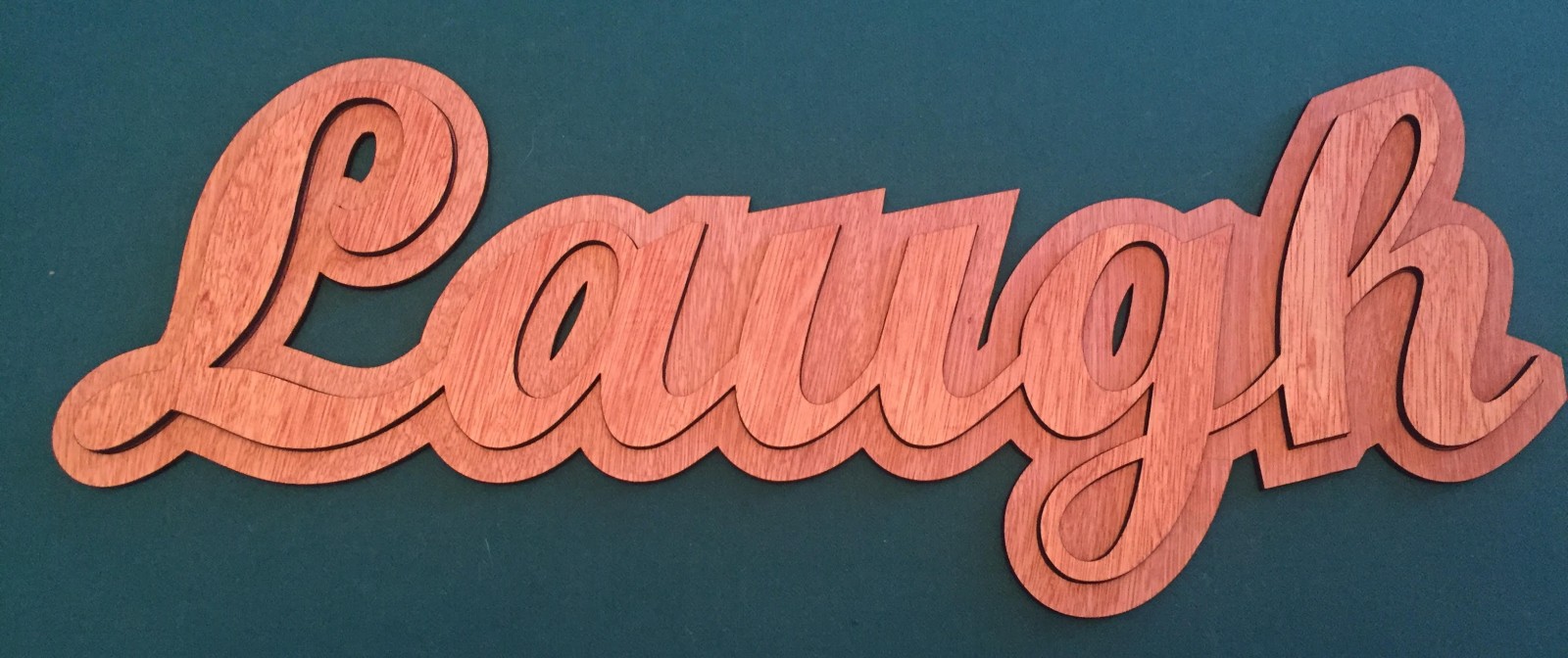 Laser Multi layered signs