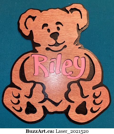 Laser Multi layered signs - Buzz Art